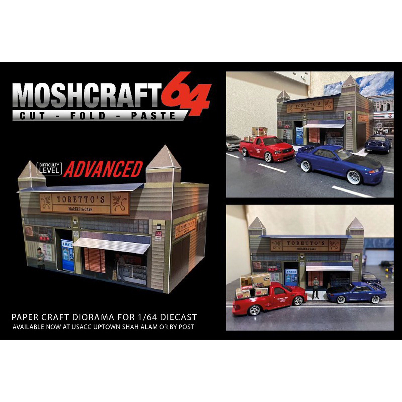Moshcraft64 Toretto Garage in Fast&Furios Movie | Shopee Malaysia