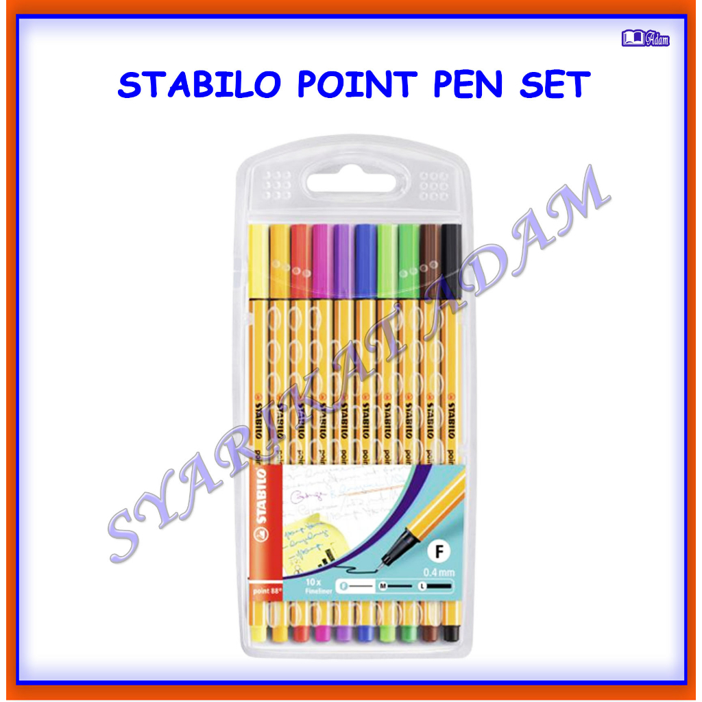 [ADM] STABILO POINT PEN SET | Shopee Malaysia