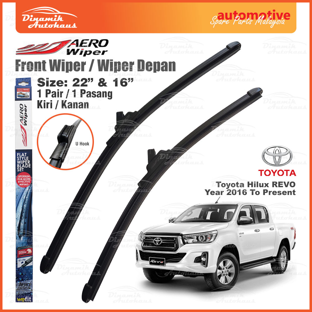 Toyota Hilux Revo Year 2016 To Present Car Front Windscreen Flat Soft ...