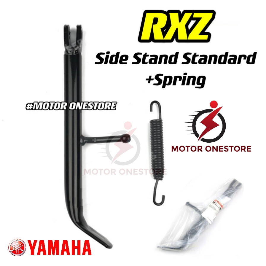 (ORIGINAL) YAMAHA RXZ SIDE STAND WITH SPRING TONGKAT TEPI SPRING BESI ...