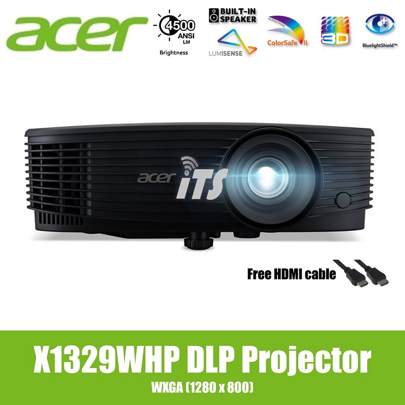 Acer X1229HP XGA / X1329WHP WXGA DLP Projector (4,500 lm) | Shopee Malaysia