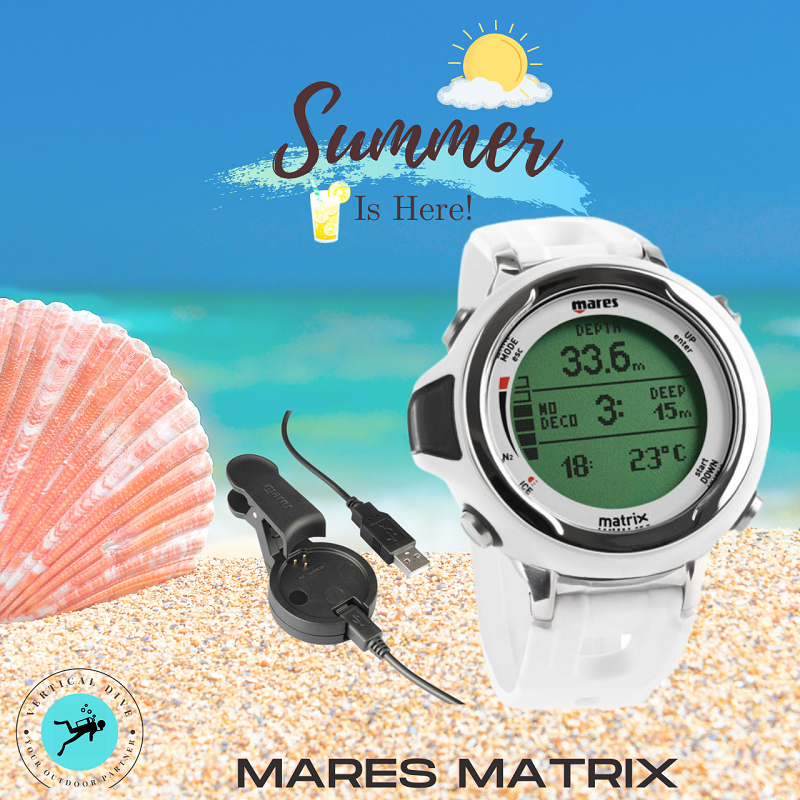 MARES NEW MATRIX DIVE COMPUTER FOR SCUBA DIVING | Shopee Malaysia
