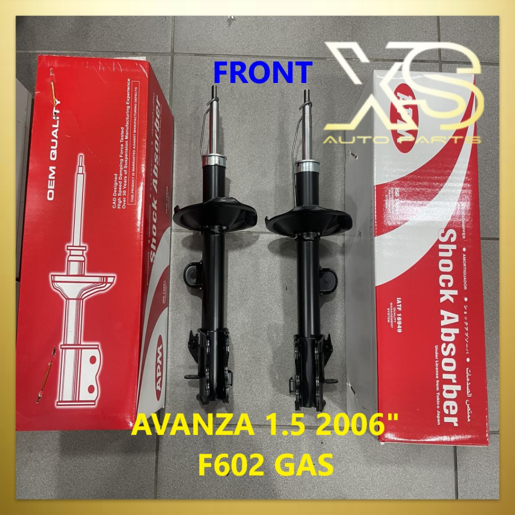(100% ORIGINAL APM ) FRONT / REAR SHOCK ABSORBER TOYOTA AVANZA 1.5cc ...