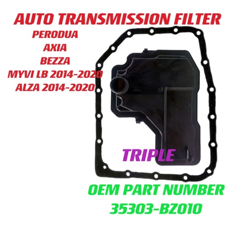 AUTO TRANSMISSION FILTER FOR MYVI LAGI BEST, AXIA, BEZZA, ALZA (2014 ...