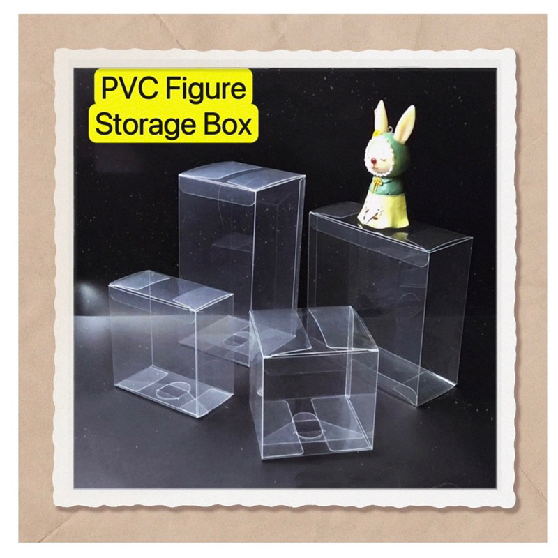 PVC FIGURE STORAGE PROTECT BOX FOR STANDARD WIDE WCF WORLD COLLECTABLE ...