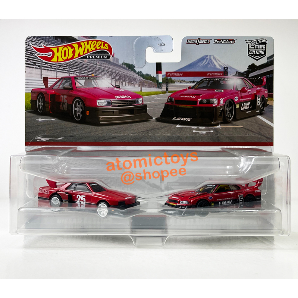 Hot Wheels Nissan Skyline R30 Silhoutte & LB-ER34 Super Silhouette ...