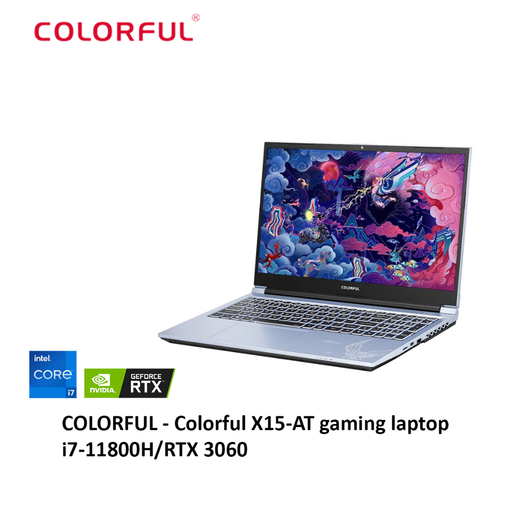 COLORFUL X15 AT - GAMING LAPTOP ( I7-11800H 16GD4 512SSD / RTX3060 6GD6 ...