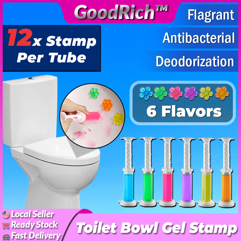 Toilet Bowl Cleaner Flush Water Refresh Perfume Toilet Bowl Flower Gel ...