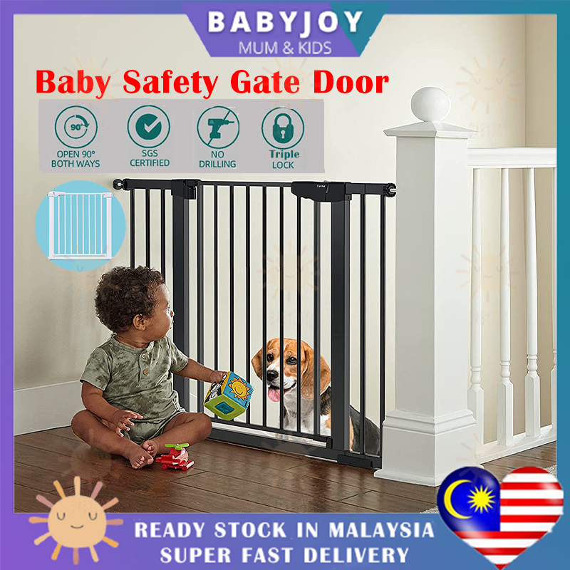 BABYJOY 3 Safety Lock Gate Baby Safety Murah Pagar Baby Safety Door ...