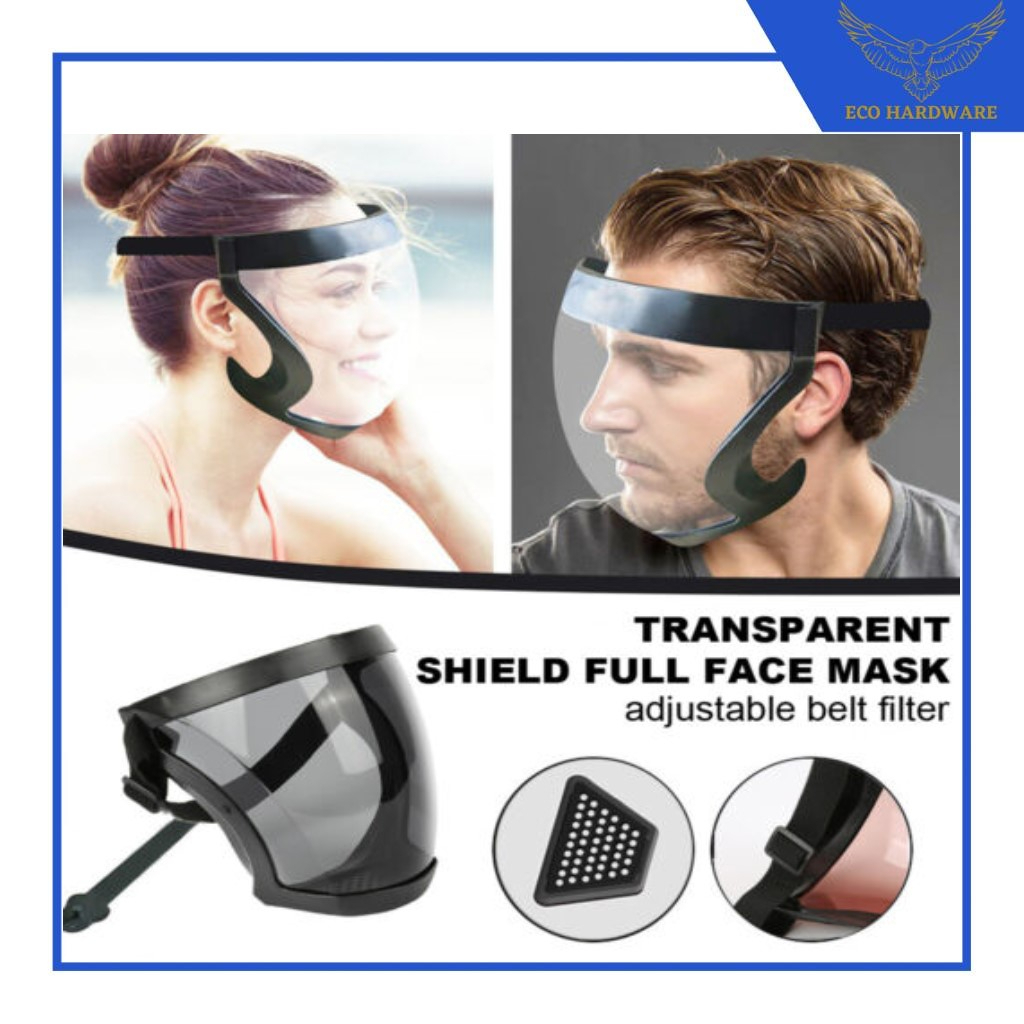 High Quality Protective Hybrid Face Shield Anti Fog Dust Transparent ...