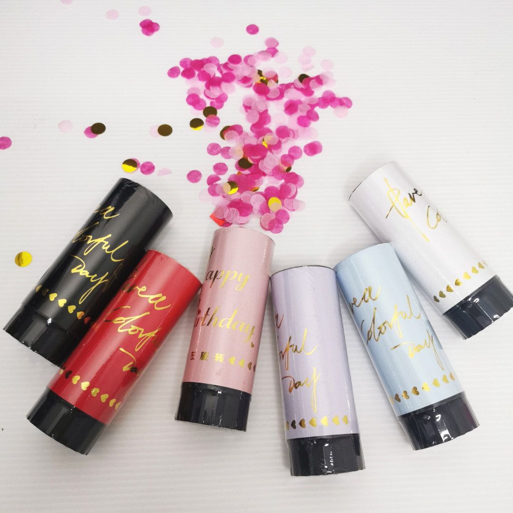 Ready Stock/ Mini Poppers/Pop Confetti /Party Poppers/Wedding Supplies ...