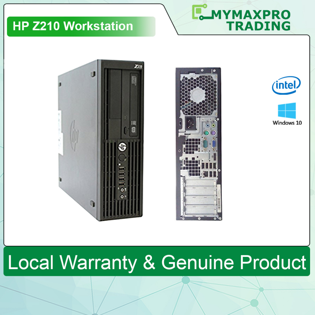 HP Z210 Workstation Intel i7 (2nd Gen) / 16GB RAM / 120GB SSD / 1TB HDD / ATI R5 240 1GB / Win 7 ...