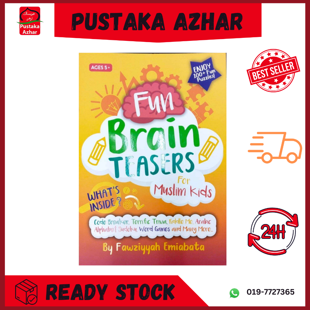 FUN BRAIN TEASERS FOR MUSLIM KIDS DAKWAH CORNER BOOKSTORES Shopee