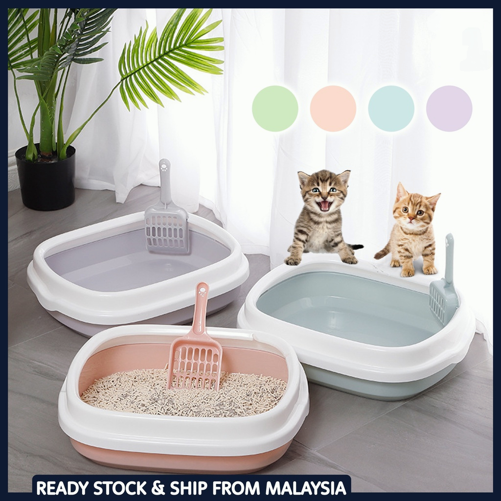 European Style Cat Litter Toilet Box Jumbo Hooded Bekas Pasi.. | Cat ...