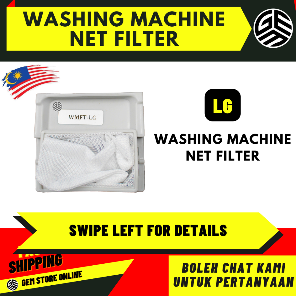 LG Washing Machine Net Filter/ Filter Mesin Basuh / Penapis Air Mesin ...