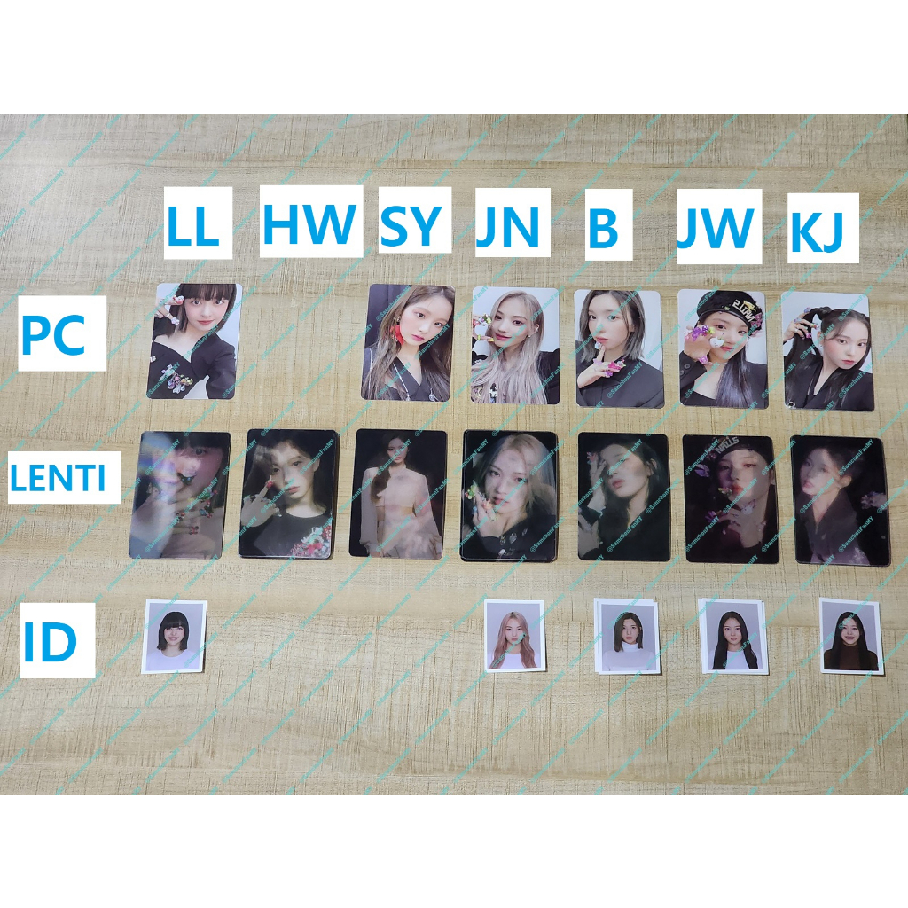 [PC ONLY] NMIXX JYPn Blind package special inclusion photocard ...
