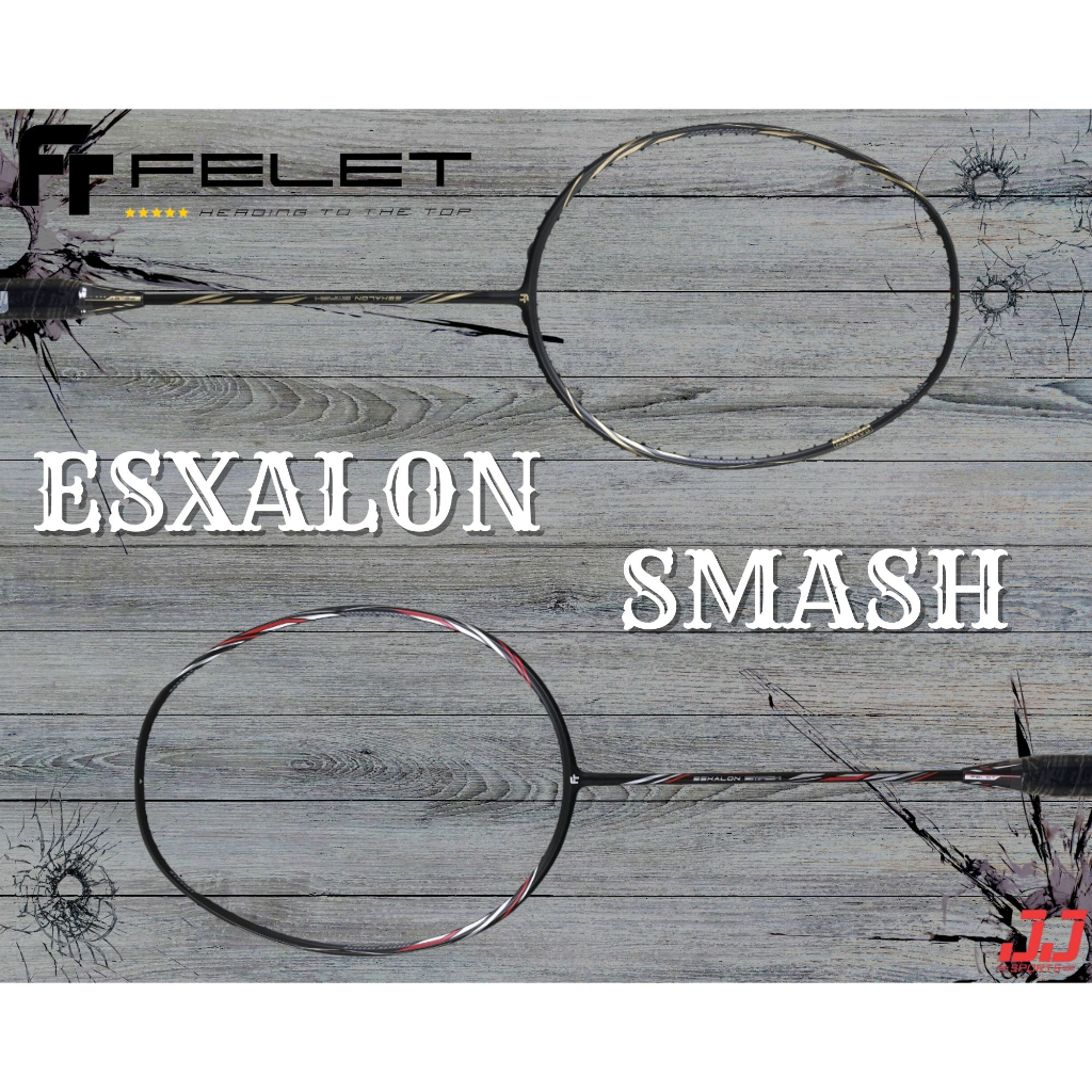 FELET ESXALON SMASH Badminton racket(FREE OVERGRIP) (ORIGINAL) | Shopee ...