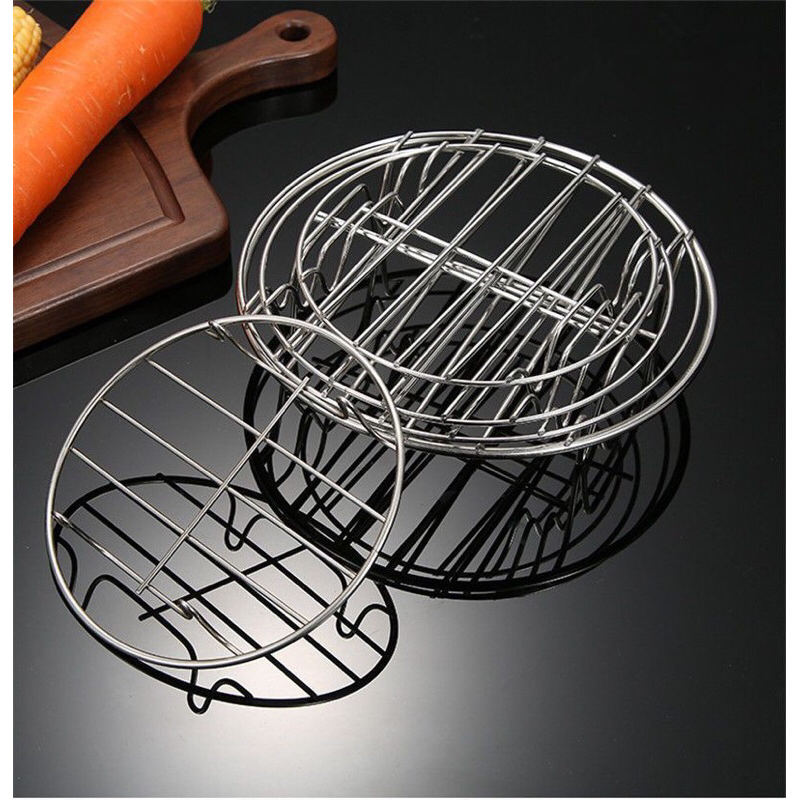 15/20/25/30CM Stainless Steel Steaming Rack Stand Steamer Stand Cooking ...