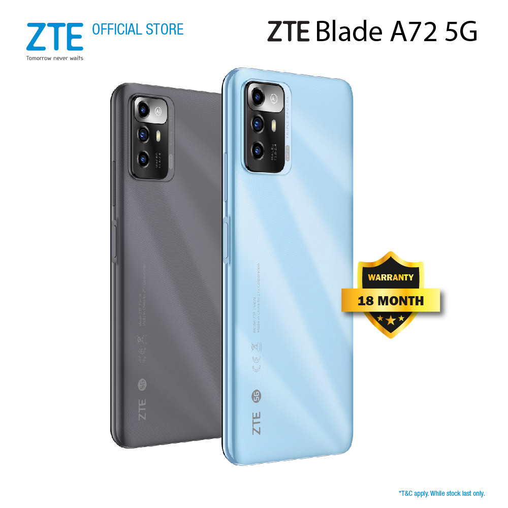 ZTE Blade A72 5G Price in Malaysia & Specs - RM629 | TechNave