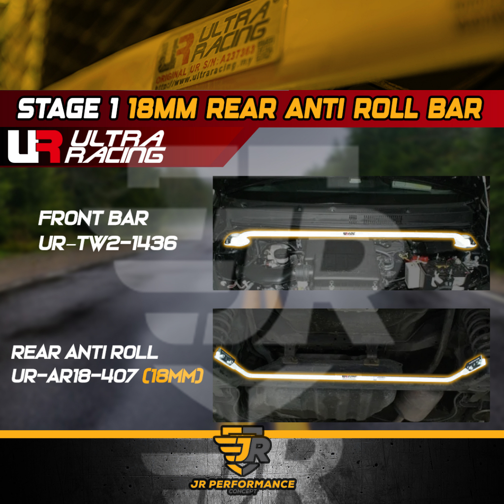 Ultra Racing Safety Bar Perodua Myvi Lagi Best M600 Front Strut Bar ...