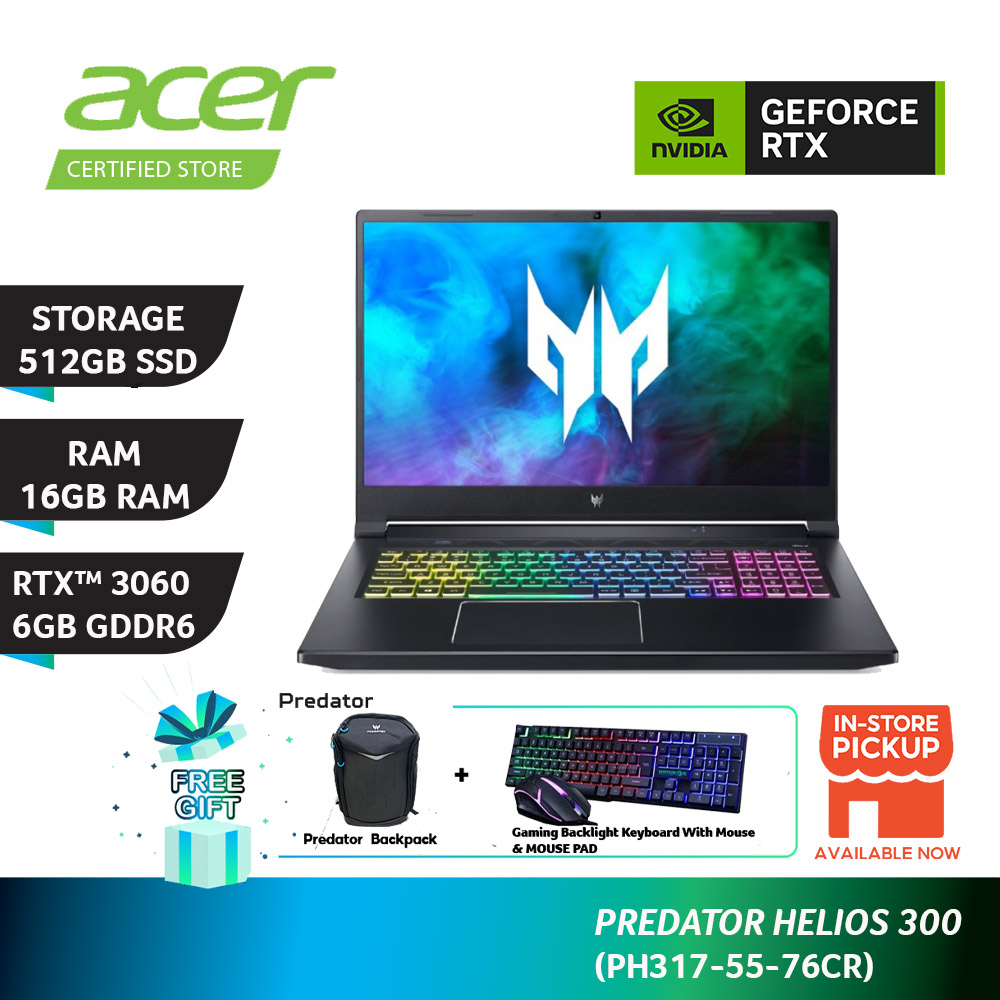 Acer Predator Helios 300 PH315-52 Price in Malaysia & Specs - RM5799 ...