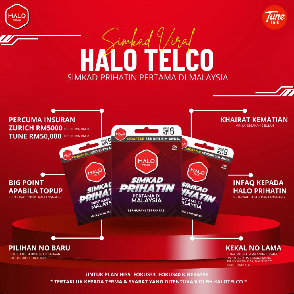 Halo Telco Jimat E Store, Online Shop | Shopee Malaysia