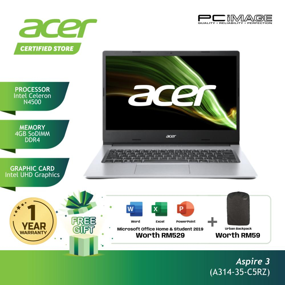 Acer Aspire 3 A314-35 Price in Malaysia & Specs - RM1799 | TechNave