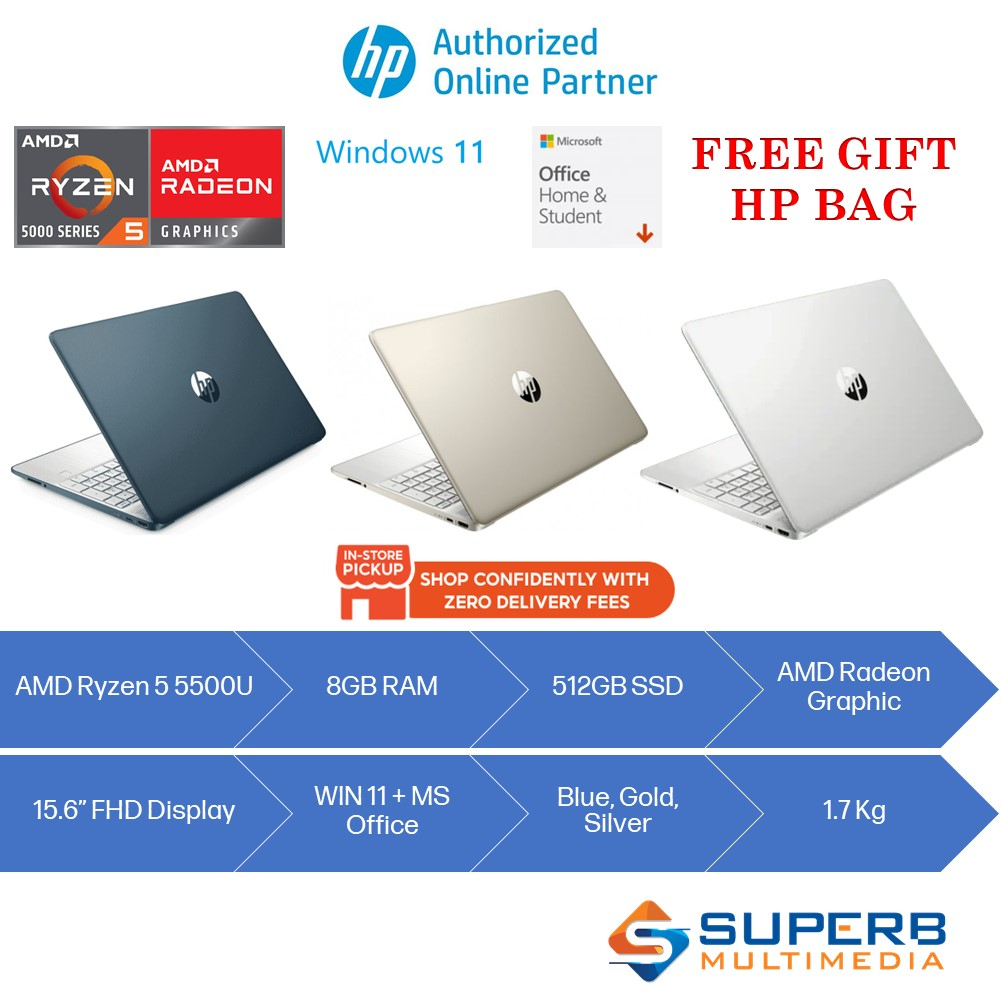 Spesifikasi dan harga Hp Laptop 15s di Malaysia - TechNave BM