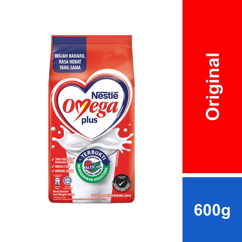 Nestle Omega Plus Milk Powder (600g) | PGMall