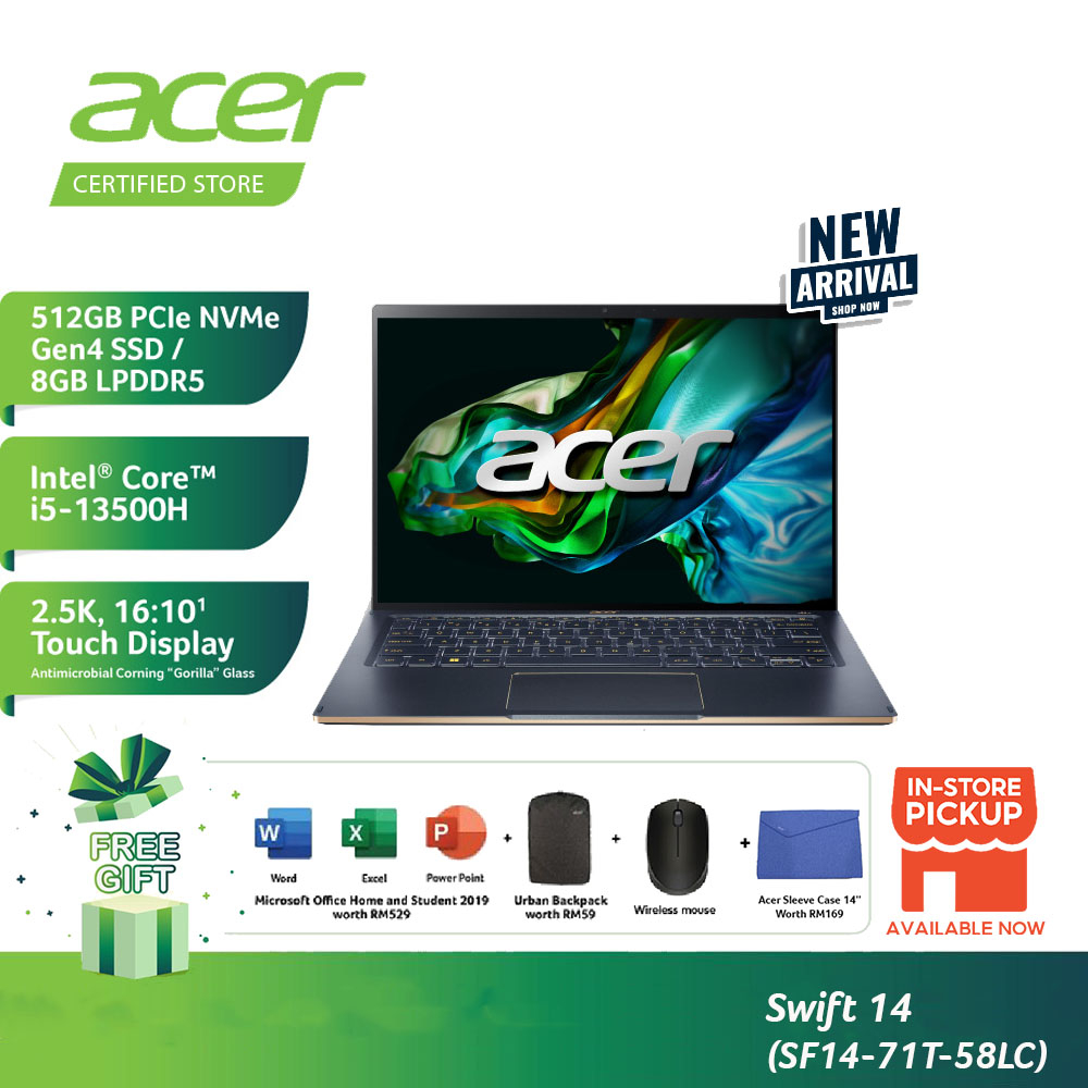 Spesifikasi dan harga Acer Swift 14 di Malaysia - TechNave BM Spesifikasi dan harga Acer Swift 14 di Malaysia - TechNave BM
