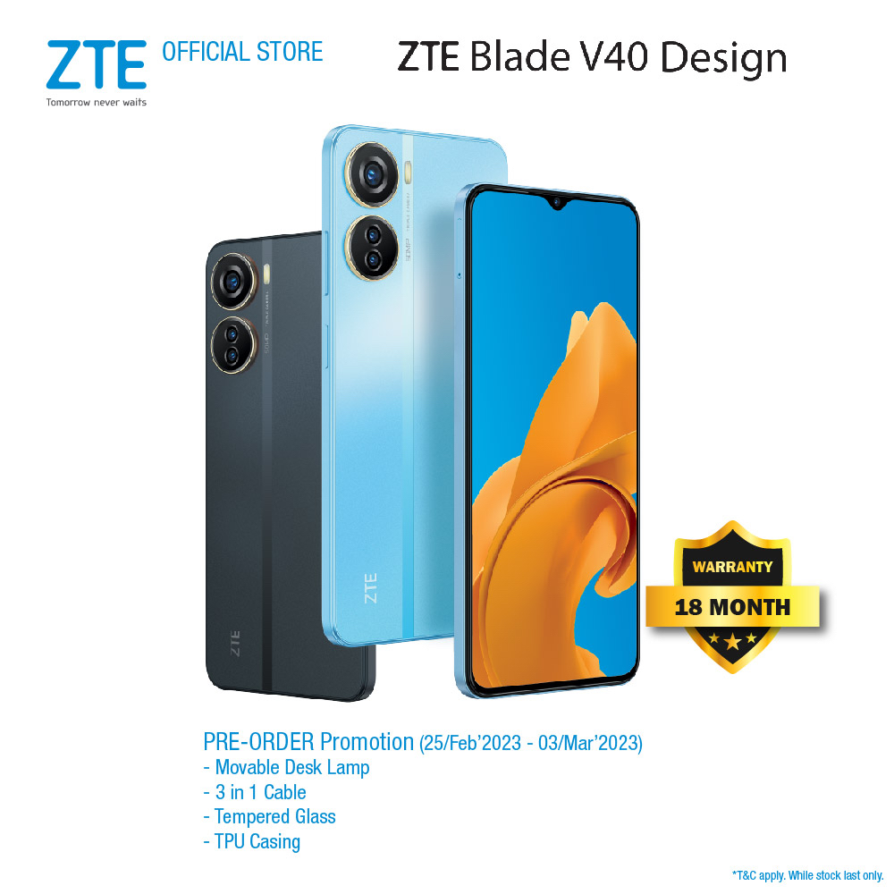 ZTE Blade V40 Design Price in Malaysia & Specs - RM479 | TechNave
