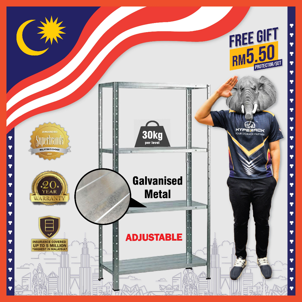 HYPERACK™️ Boltless Rack, Online Shop | Shopee Malaysia