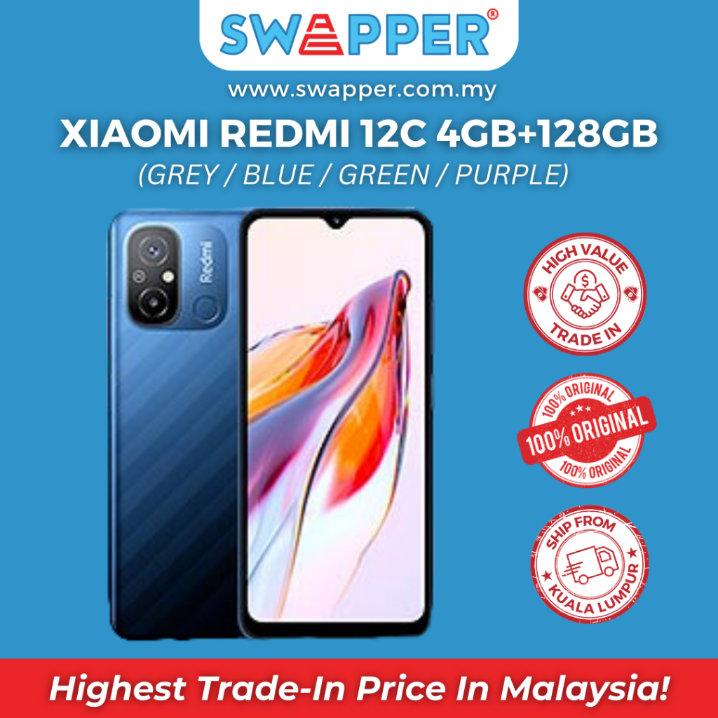 Redmi 12C Price in Malaysia & Specs - RM356 | TechNave