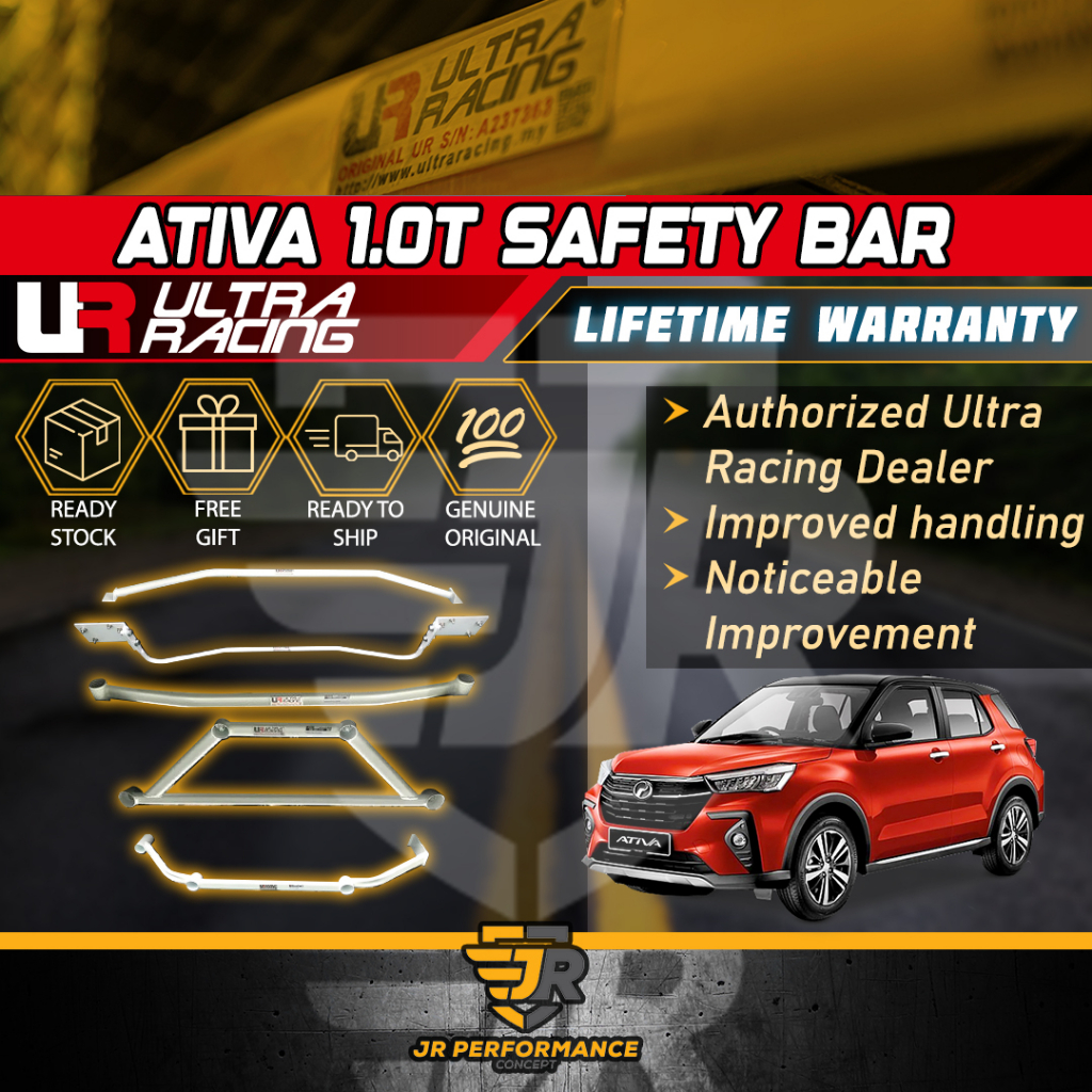Ultra Racing Safety Bar Perodua Ativa 2021 1.0Turbo Front Strut Bar ...