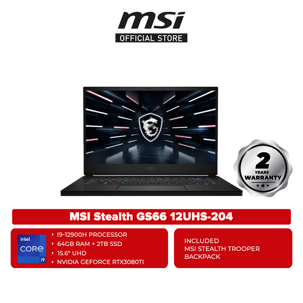 MSI Stealth GS66 Price in Malaysia & Specs - RM10999 | TechNave