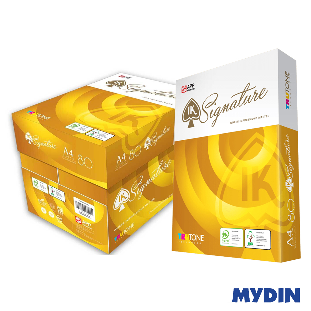 IK Yellow Copier Paper A4 (80gsm x 450's) | PGMall