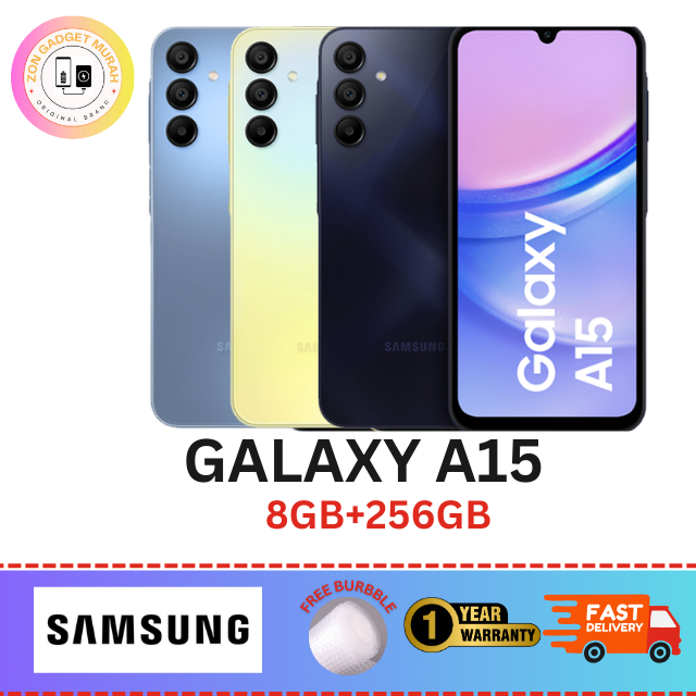 Spesifikasi dan harga Samsung Galaxy A15 5g di Malaysia - TechNave BM