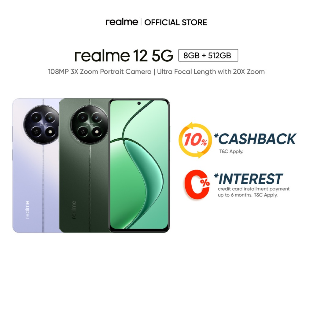 Realme 12 Price in Malaysia & Specs - RM699 | TechNave