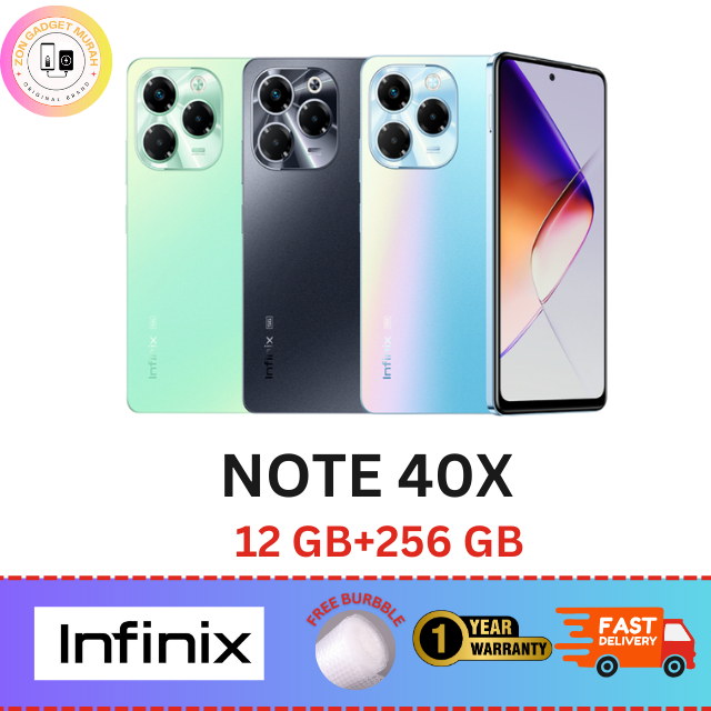 Spesifikasi dan harga Infinix Note 40x 5g di Malaysia - TechNave BM