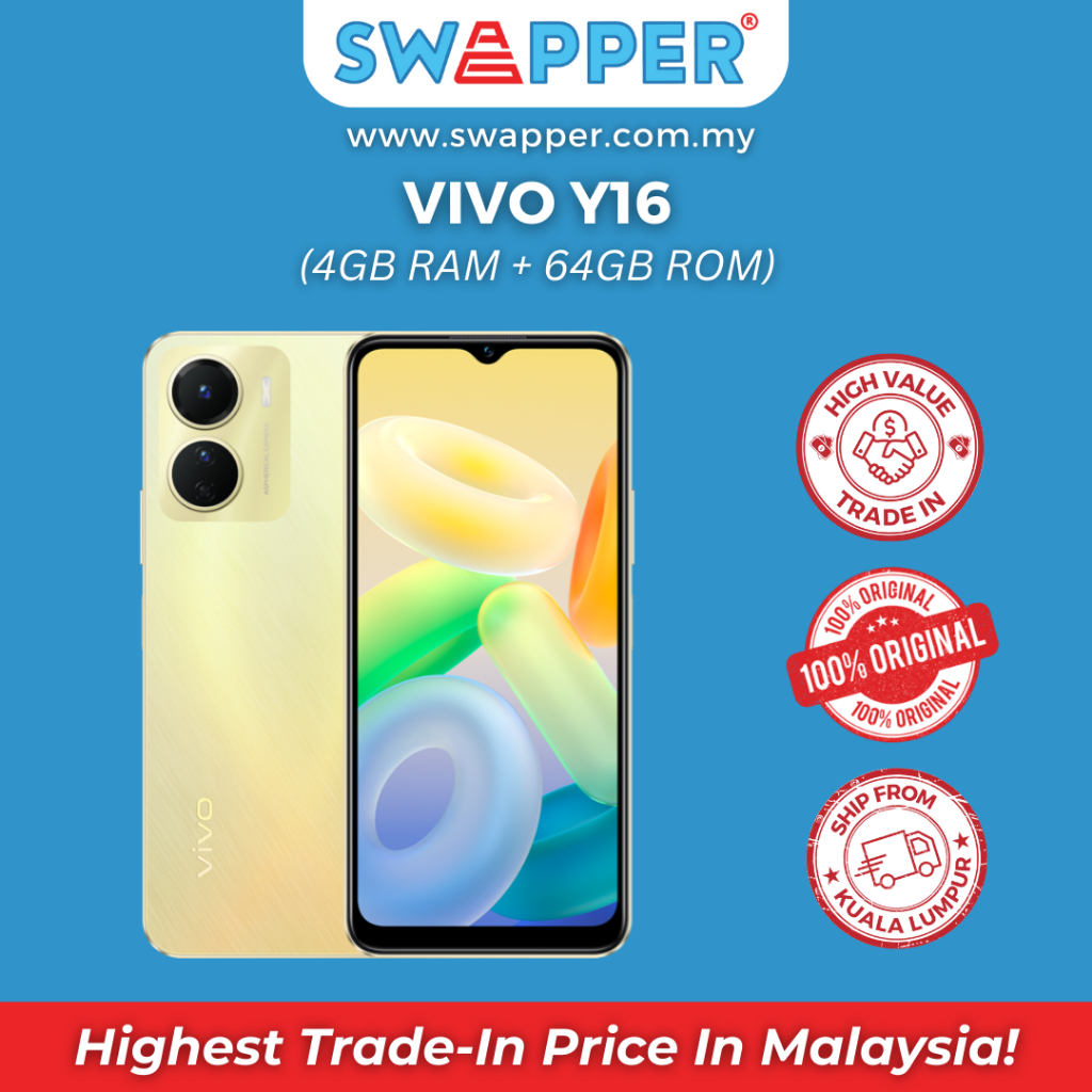 vivo Y16 Price in Malaysia & Specs - RM490 | TechNave