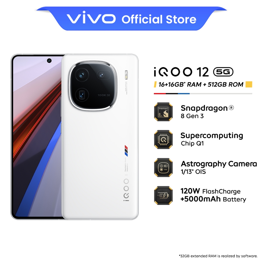 iQOO 12 Price in Malaysia & Specs - RM3399 | TechNave