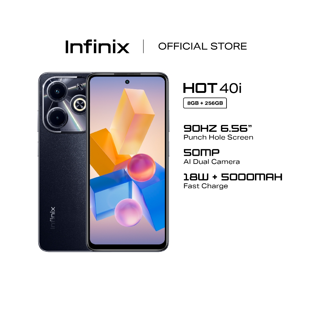 Infinix Hot 40i Price in Malaysia & Specs - RM498 | TechNave