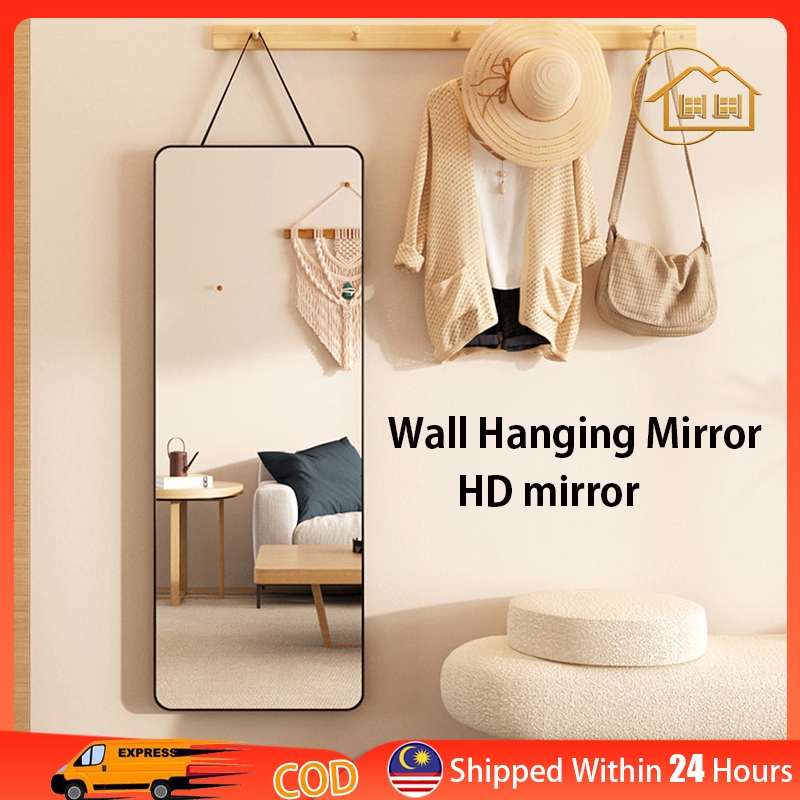 L| Wall Hanging Mirror Full-length Mirror Long Mirror Bathroom Mirror ...
