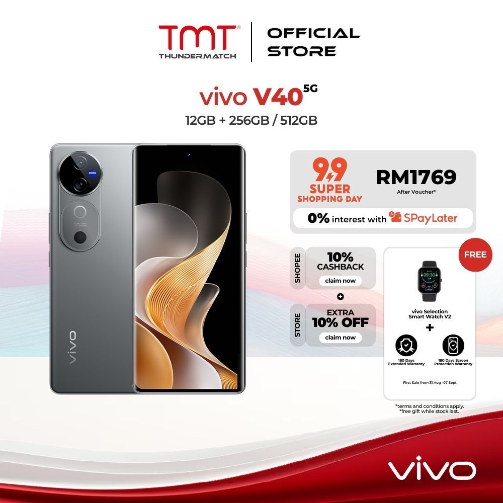 vivo V40 Price in Malaysia & Specs - RM1999 | TechNave