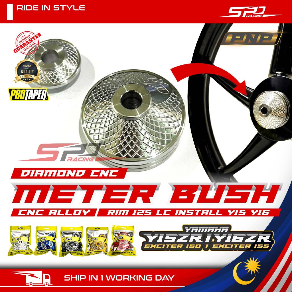 Y15 16 Meter Bush I Speedo Protaper For RIM 125 LC Install Y15 Y16 ...