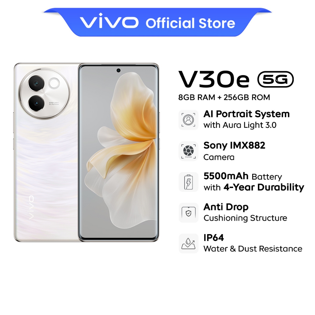 vivo V30e Price in Malaysia & Specs - RM999 | TechNave