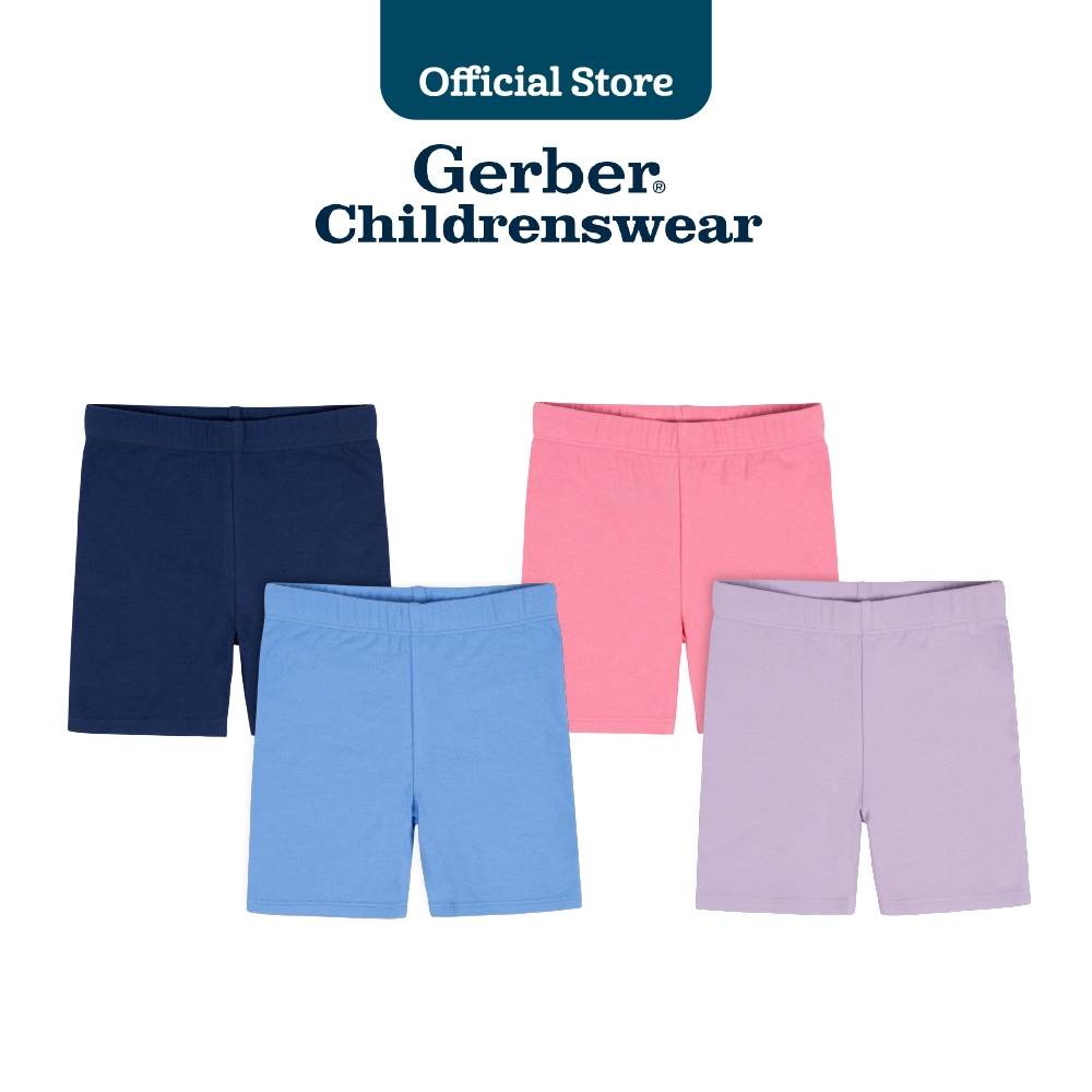 Gerber Baby Girl Bike Short Pant Navy 12M | PGMall