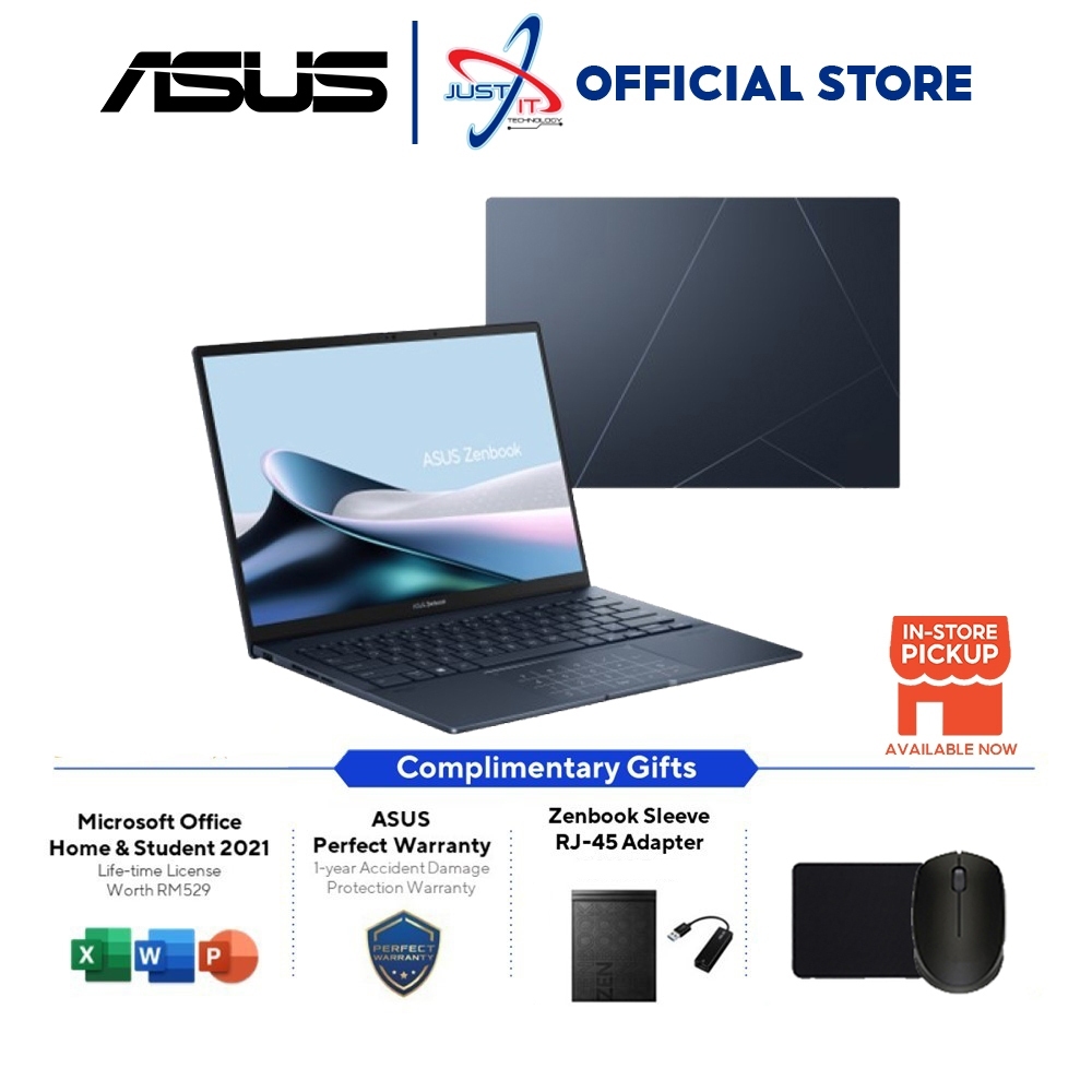ASUS Zenbook 14 OLED (UX3405M) Price in Malaysia & Specs - RM4699 ...