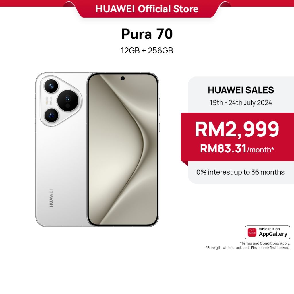 Spesifikasi dan harga Huawei Pura 70 di Malaysia - TechNave BM