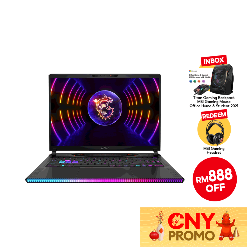 MSI Raider GE68HX Price in Malaysia & Specs - RM9950 | TechNave